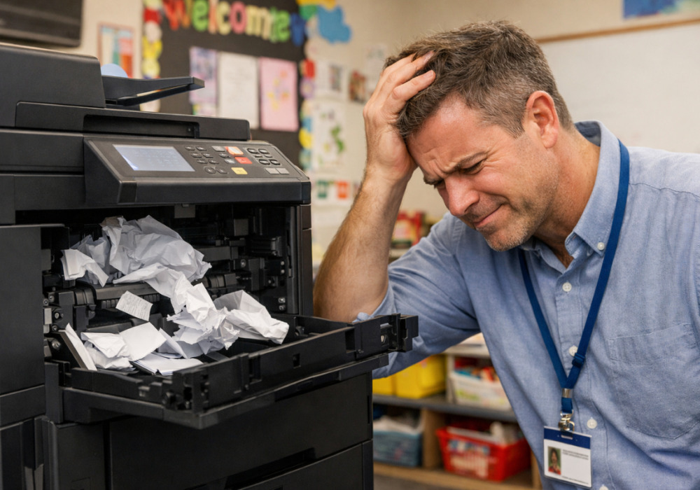 Why cheap paper causes printer jams in schools and trusts | Springfield ...